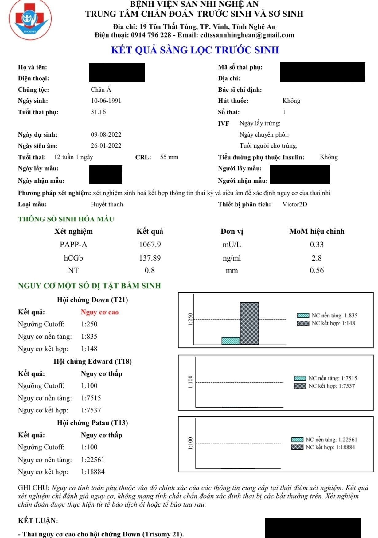 Xét nghiệm Double test | Khoa học thường thức